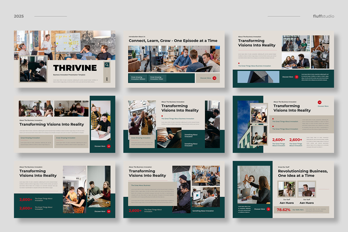 Business Innovation Powerpoint Template | Nulivo Market