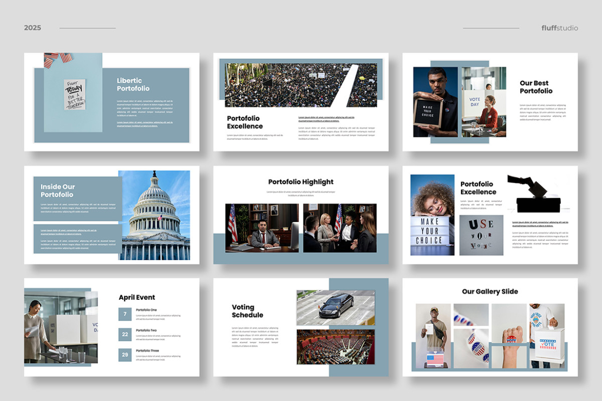 Politics & Governance Powerpoint Template | Nulivo Market