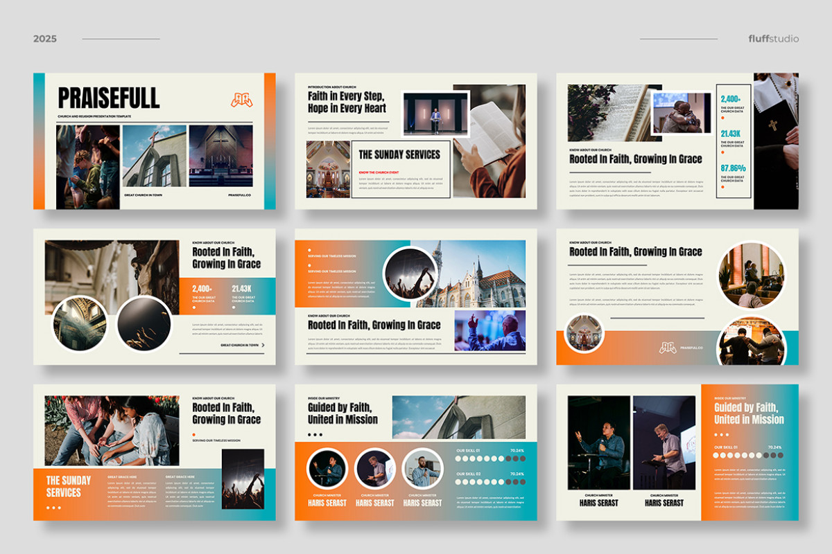 Church Google Slides Template | Nulivo Market