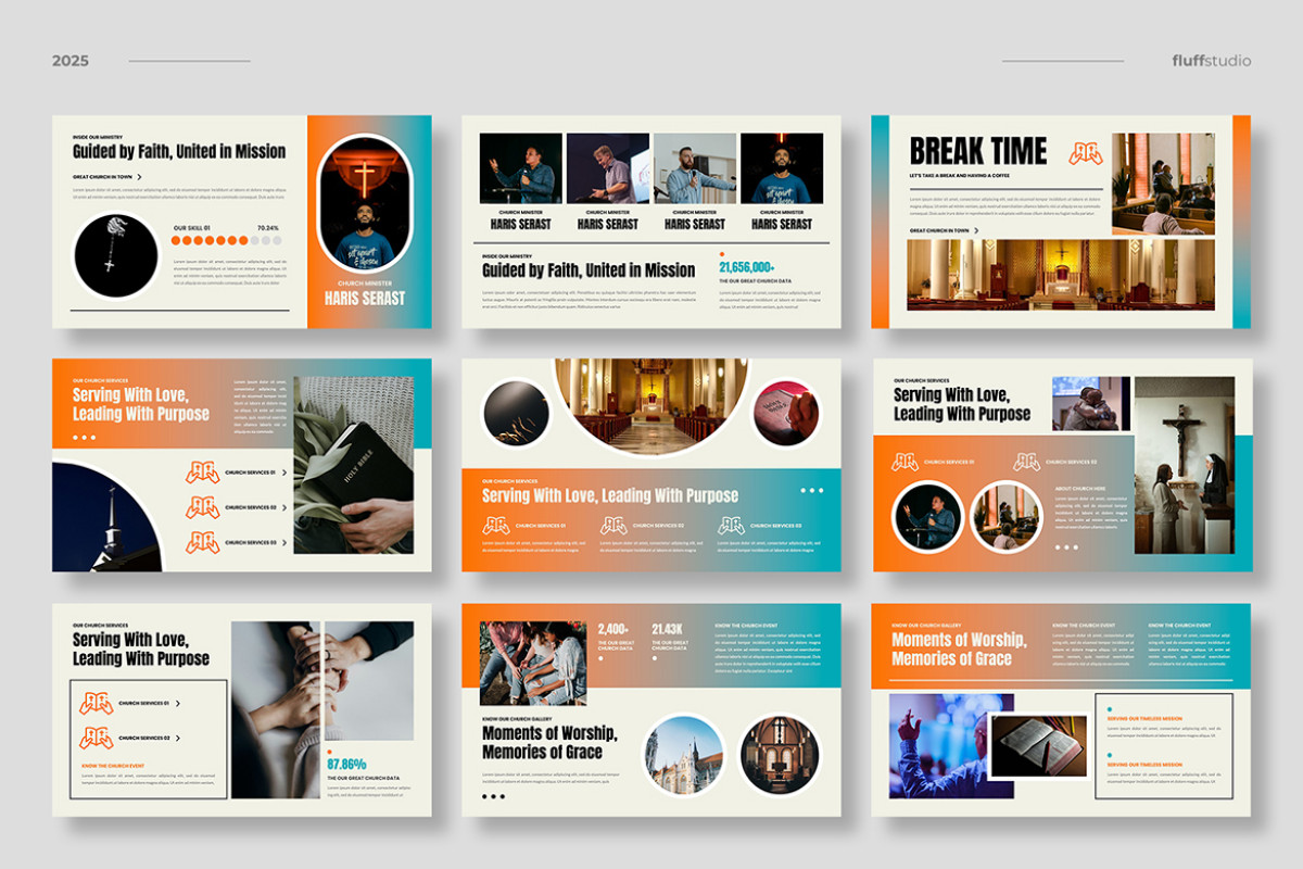 Church Google Slides Template | Nulivo Market