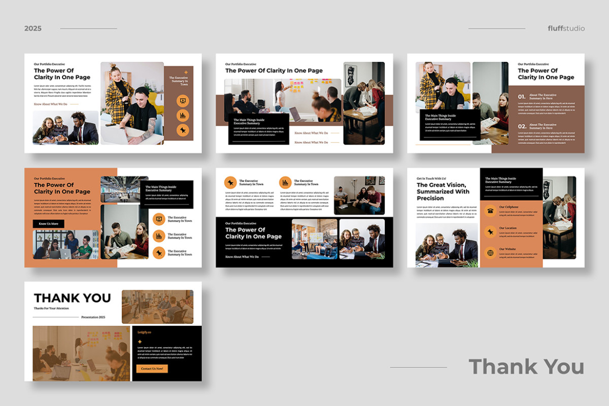 Executive Summary Google Slides Template | Nulivo Market