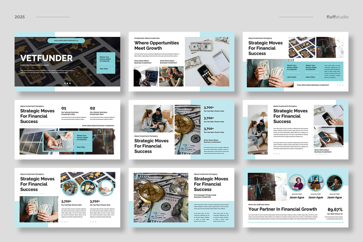 Investment & Financial Google Slides Template | Nulivo Market