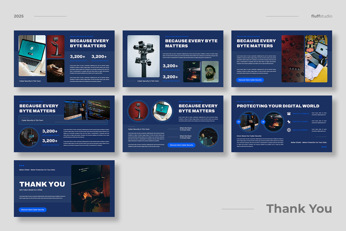 Cyber Security Powerpoint Template | Nulivo Market