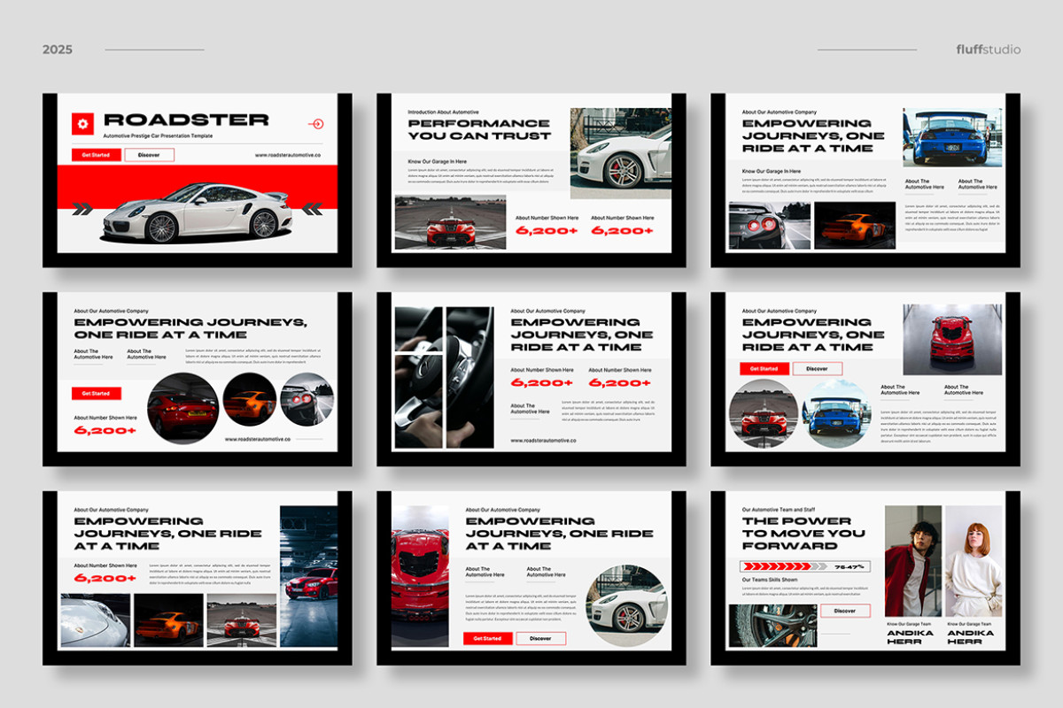 Car Automotive Powerpoint Template | Nulivo Market