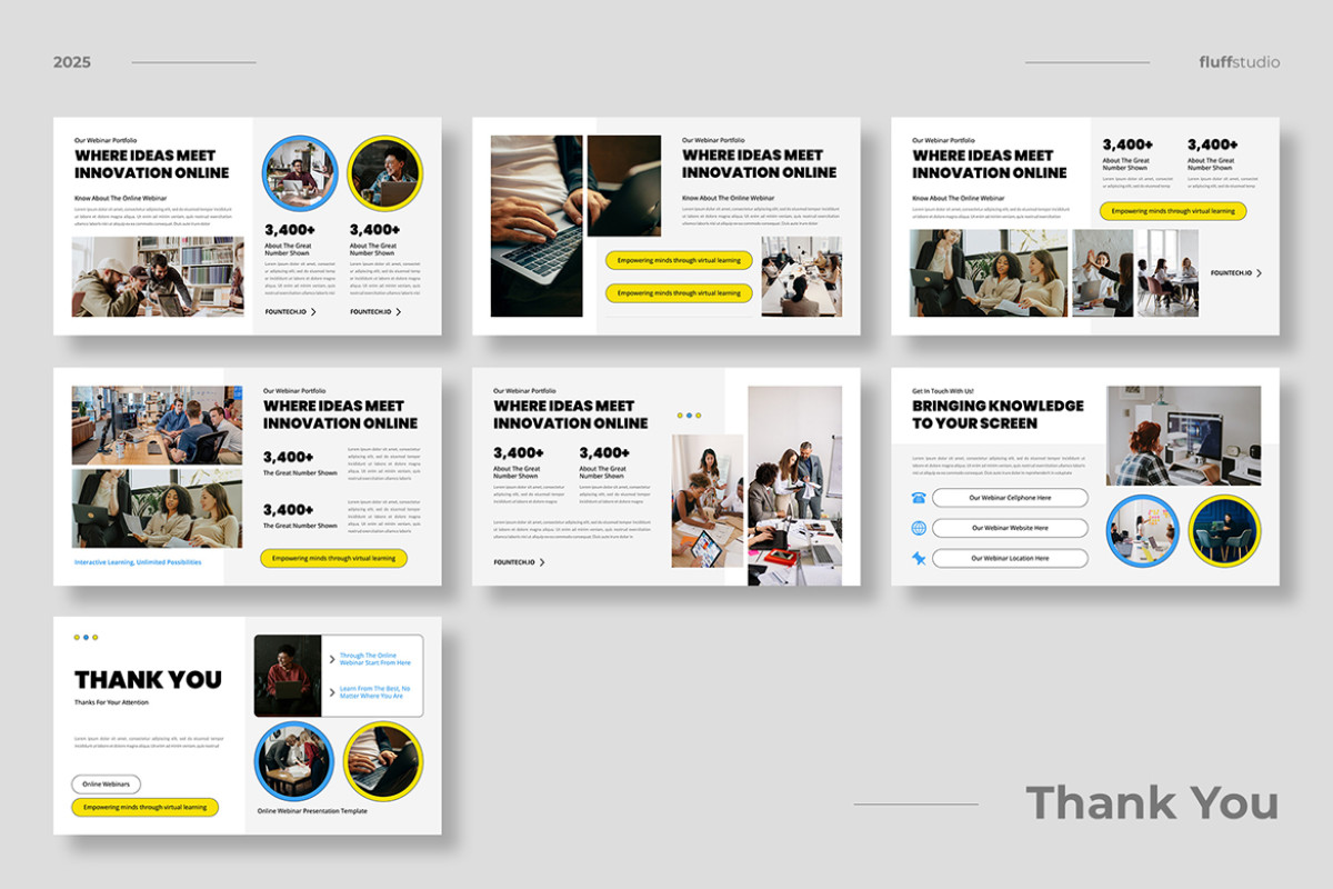 Webinar Course Powerpoint Template | Nulivo Market