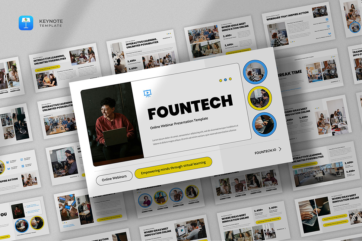 Webinar Course Keynote Template | Nulivo Market