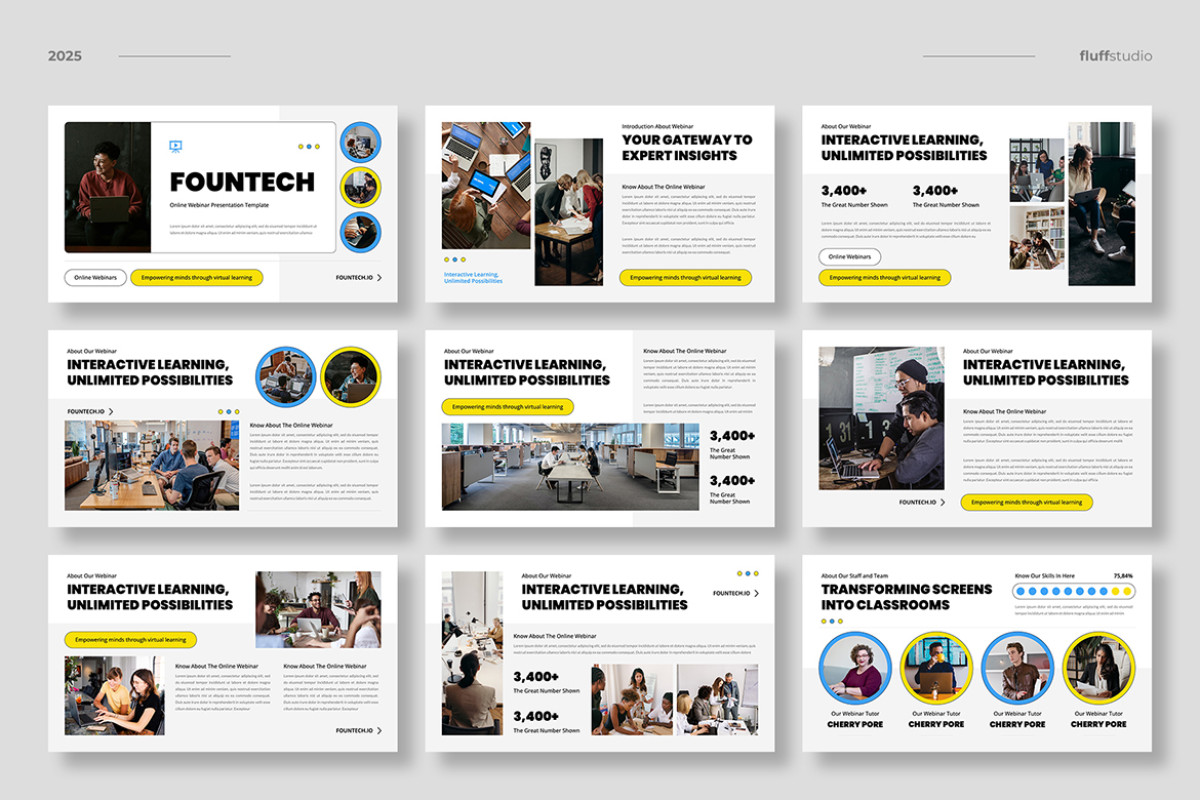 Webinar Course Keynote Template | Nulivo Market