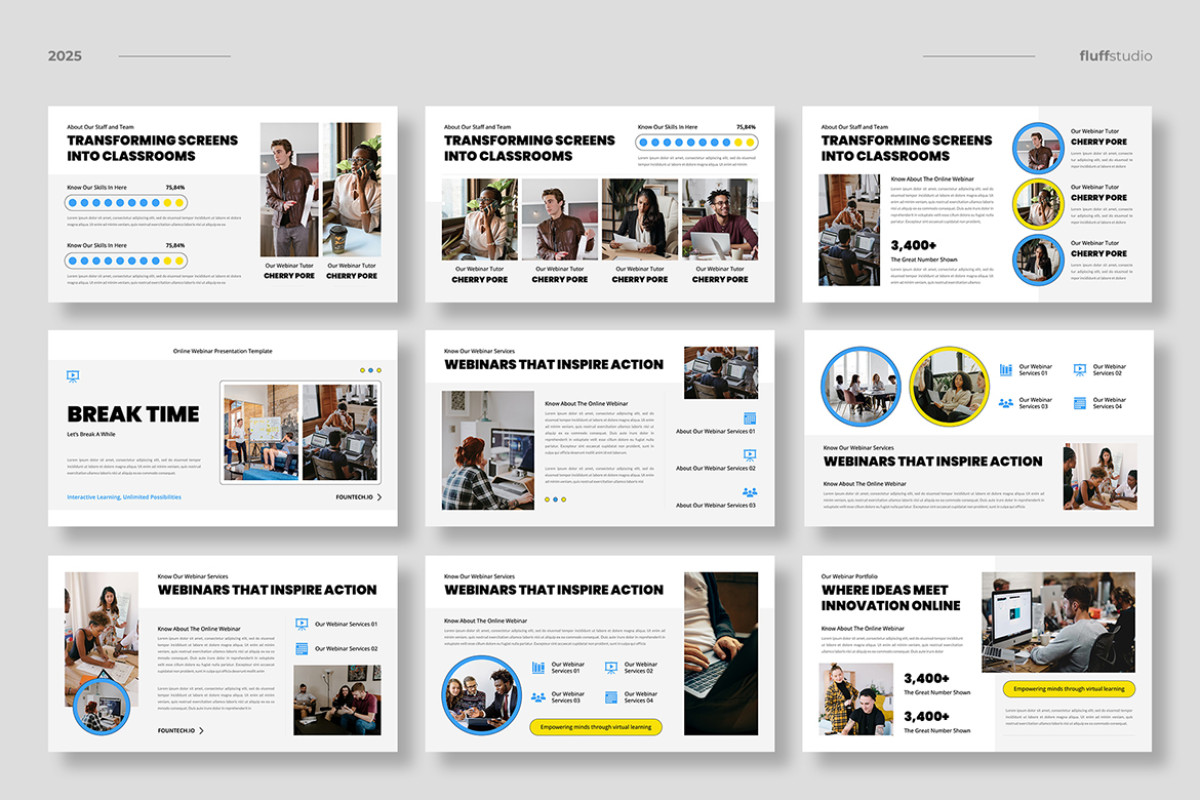 Webinar Course Keynote Template | Nulivo Market