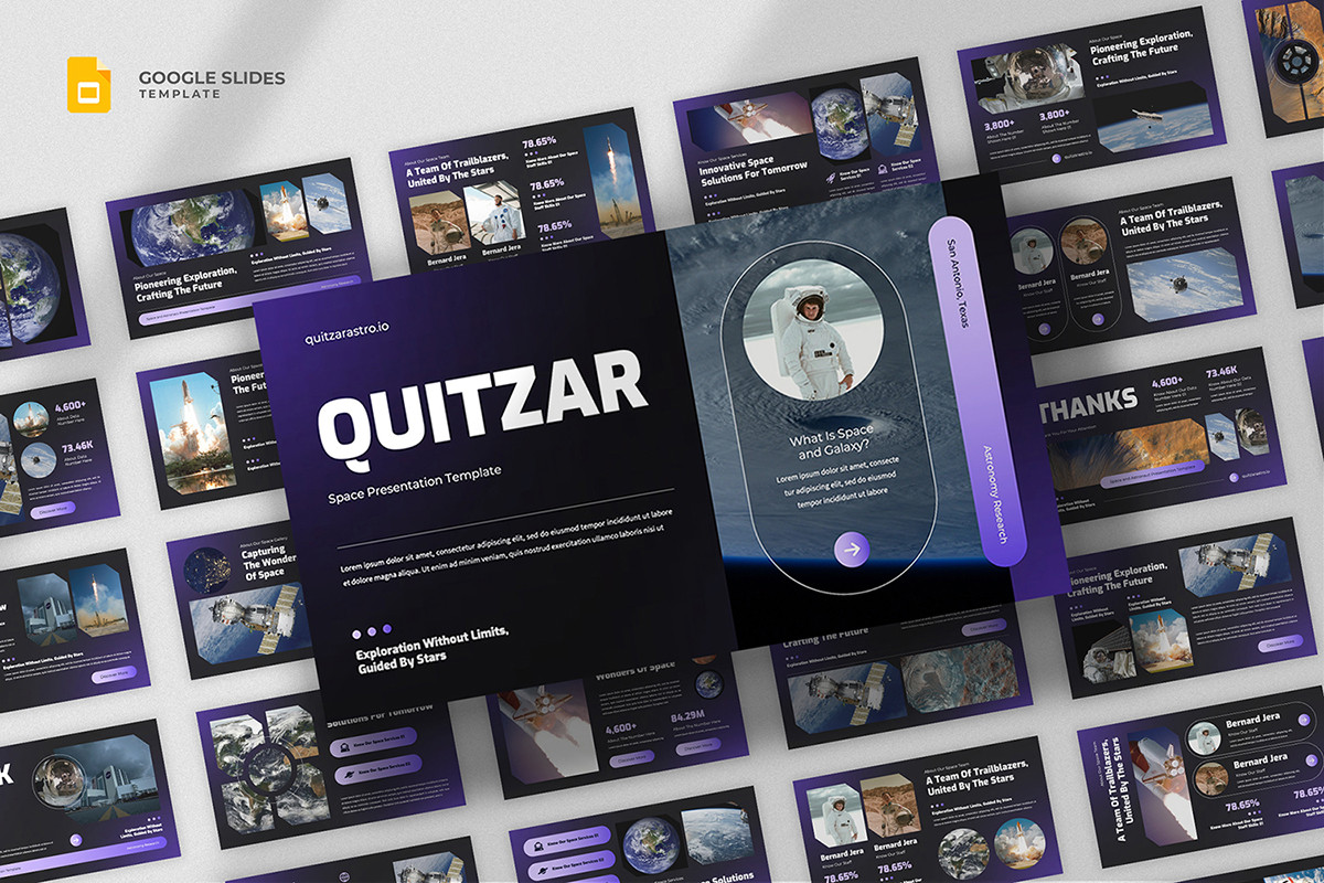 Space Science Google Slides Template | Nulivo Market