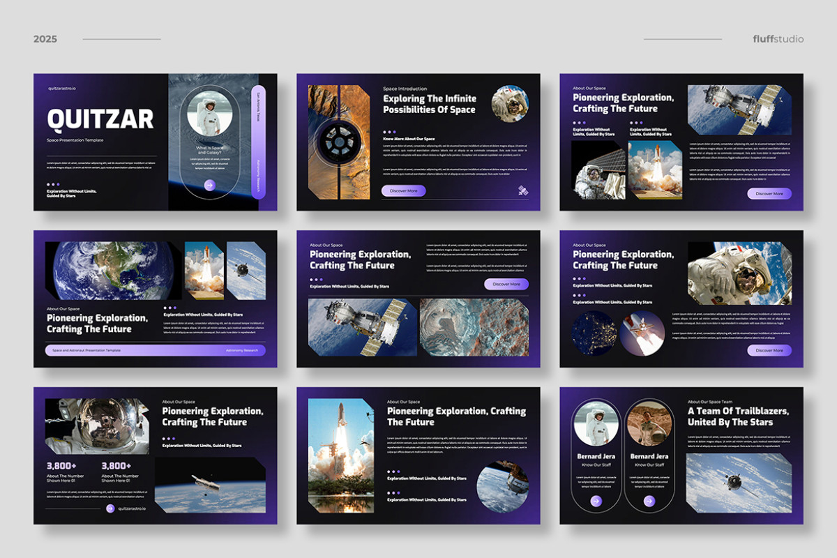 Space Science Google Slides Template | Nulivo Market