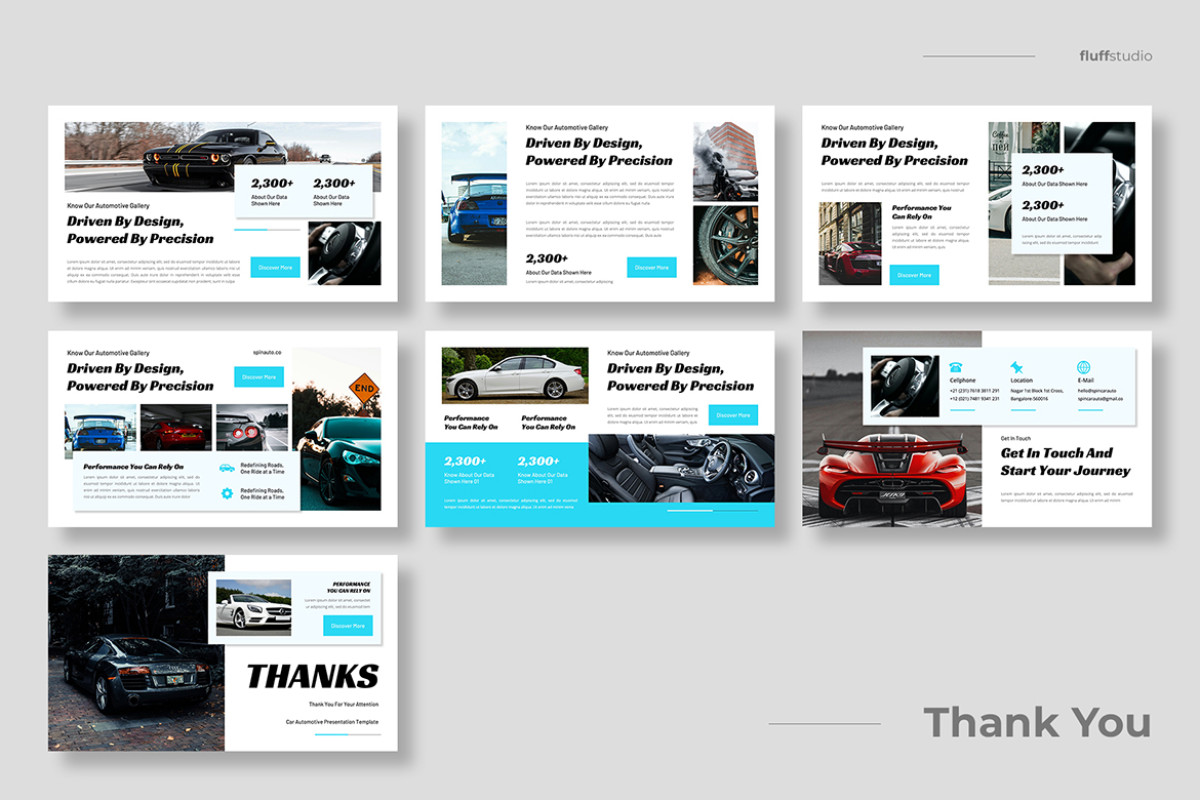 Car Automotive Powerpoint Template | Nulivo Market