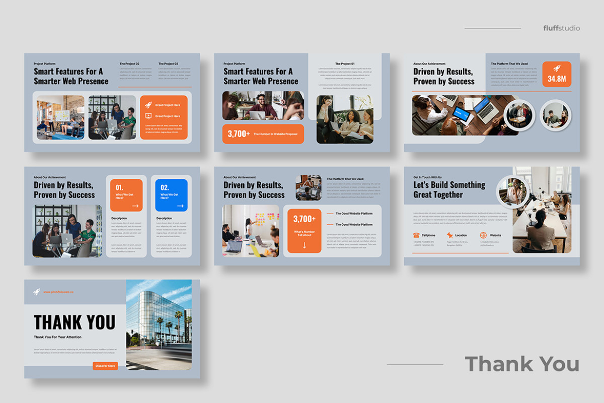 Website Proposal Powerpoint Template | Nulivo Market