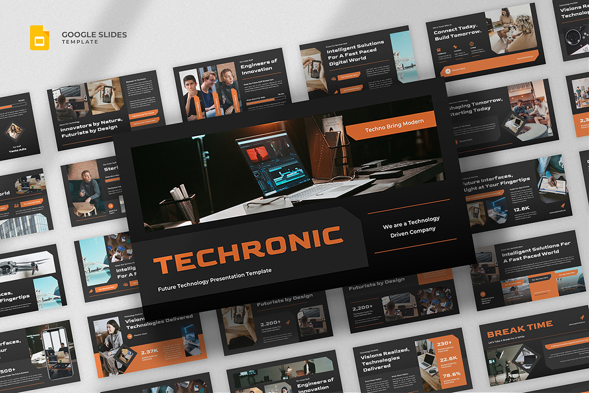 Future Technology Google Slides Template | Nulivo Market