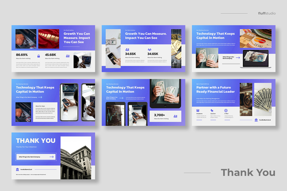Bank & Finance Powerpoint Template | Nulivo Market