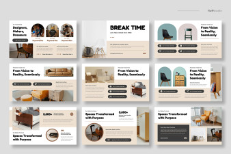 Furniture & Interior Powerpoint Template | Nulivo Market