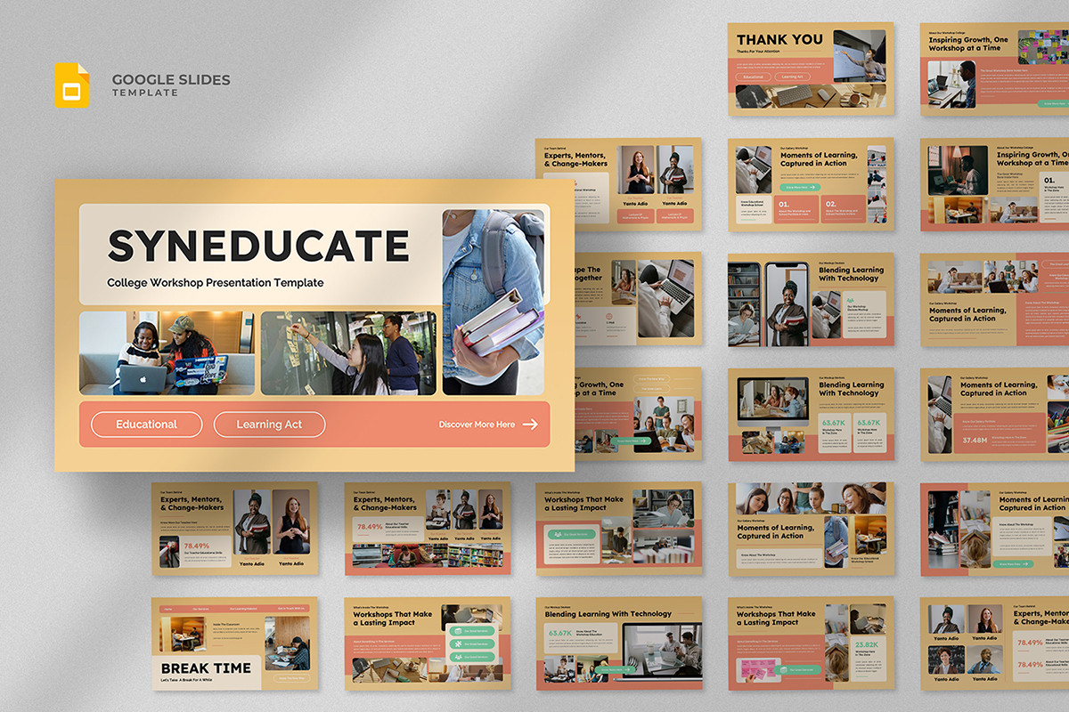 College Education Workshop Google Slides Template | Nulivo Market