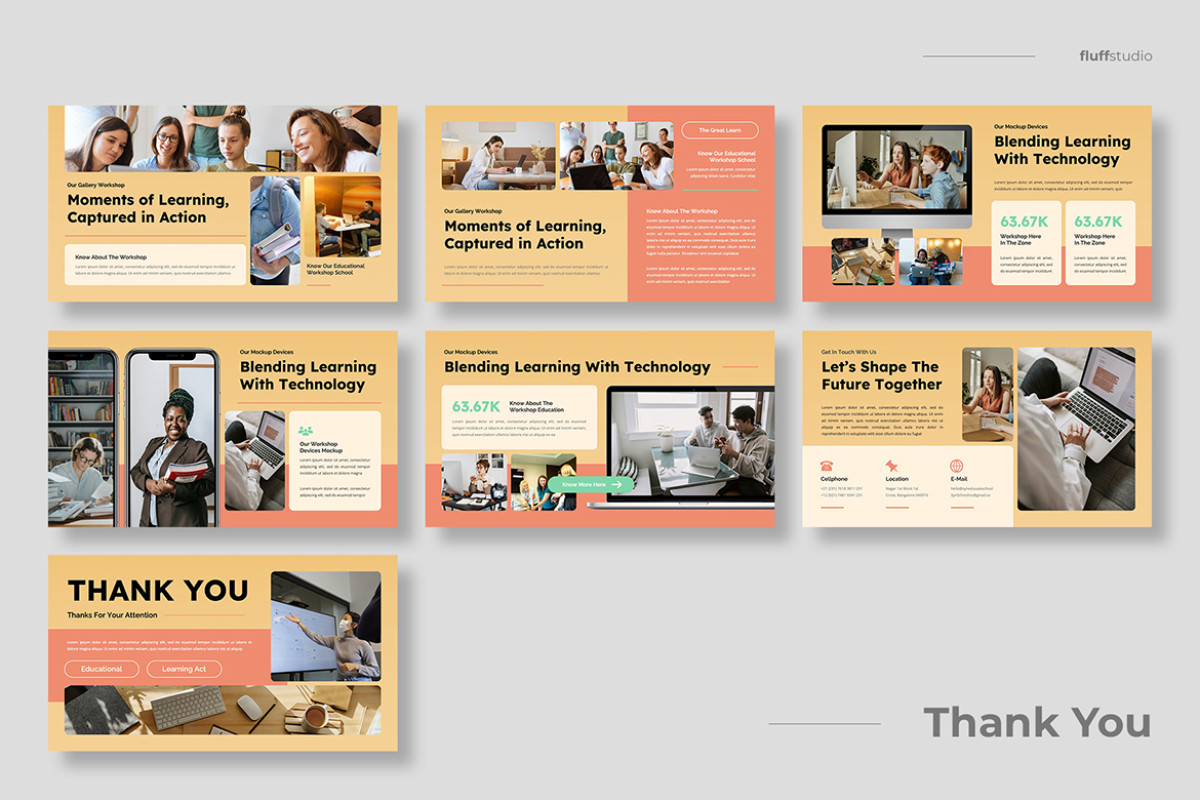 College Education Workshop Google Slides Template | Nulivo Market