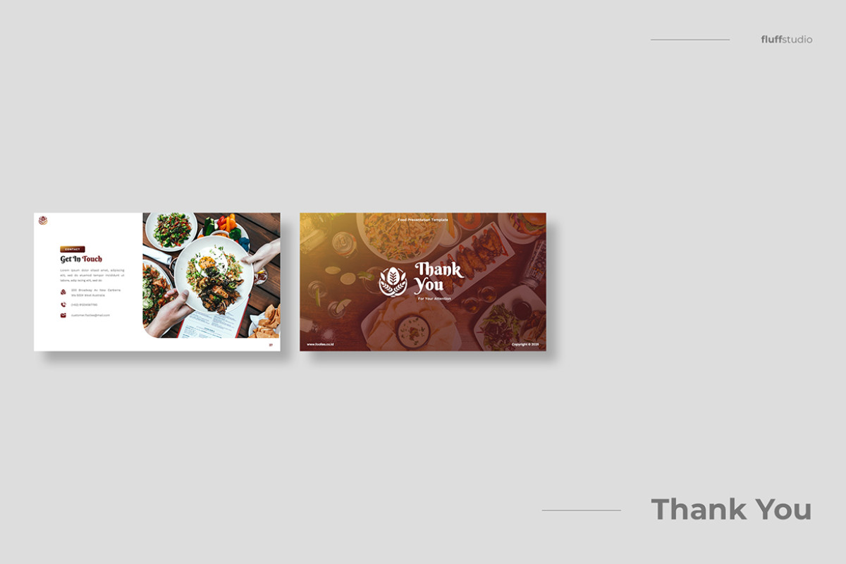 Food & Restaurant Google Slides Template | Nulivo Market