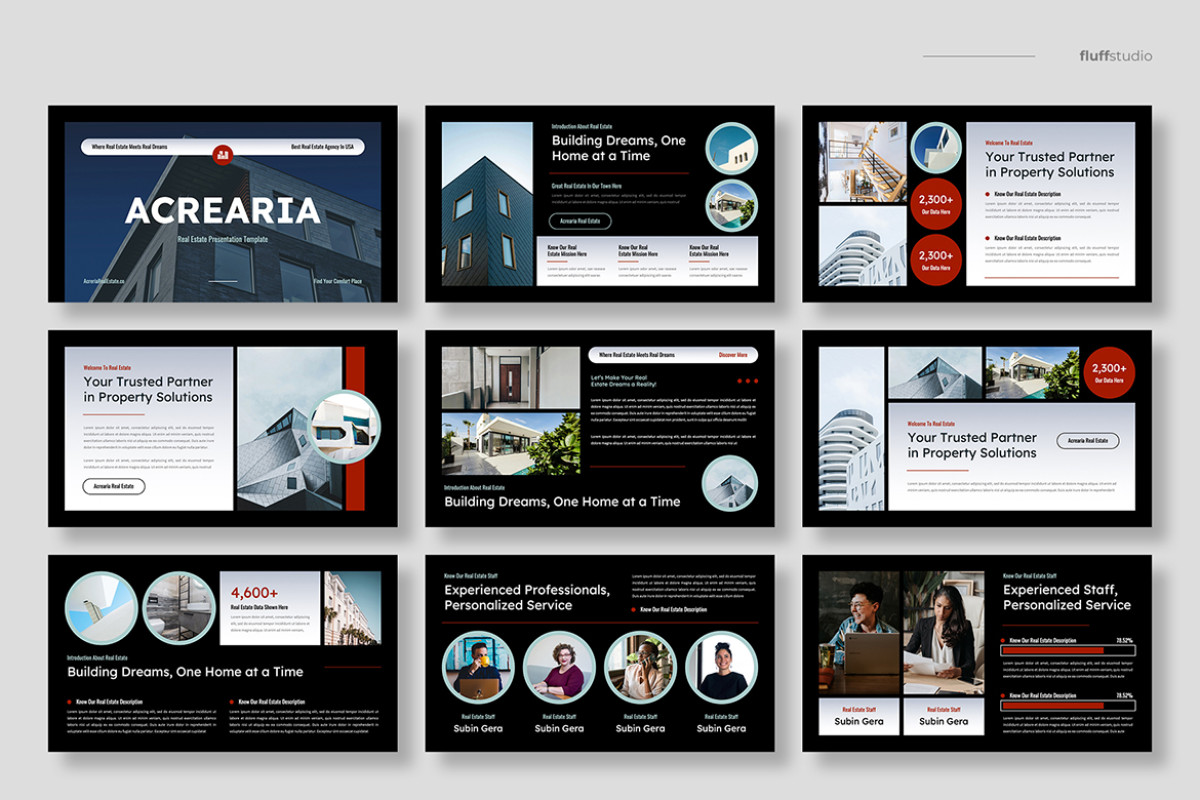 Real Estate Powerpoint Template Nulivo Market