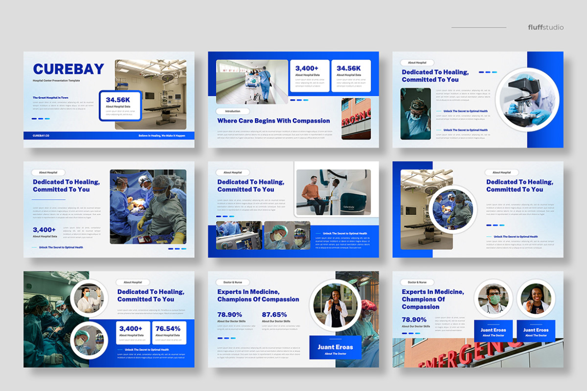 Hospital & Medical Google Slides Template | Nulivo Market
