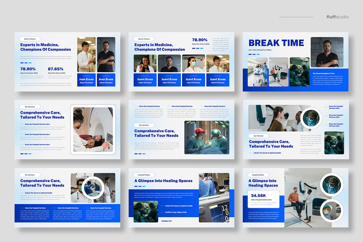 Hospital & Medical Google Slides Template | Nulivo Market