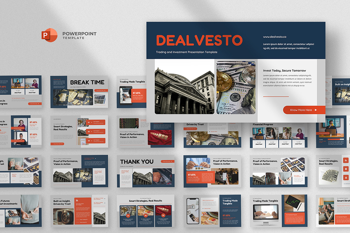 Forex Trading & Investment Powerpoint Template | Nulivo Market