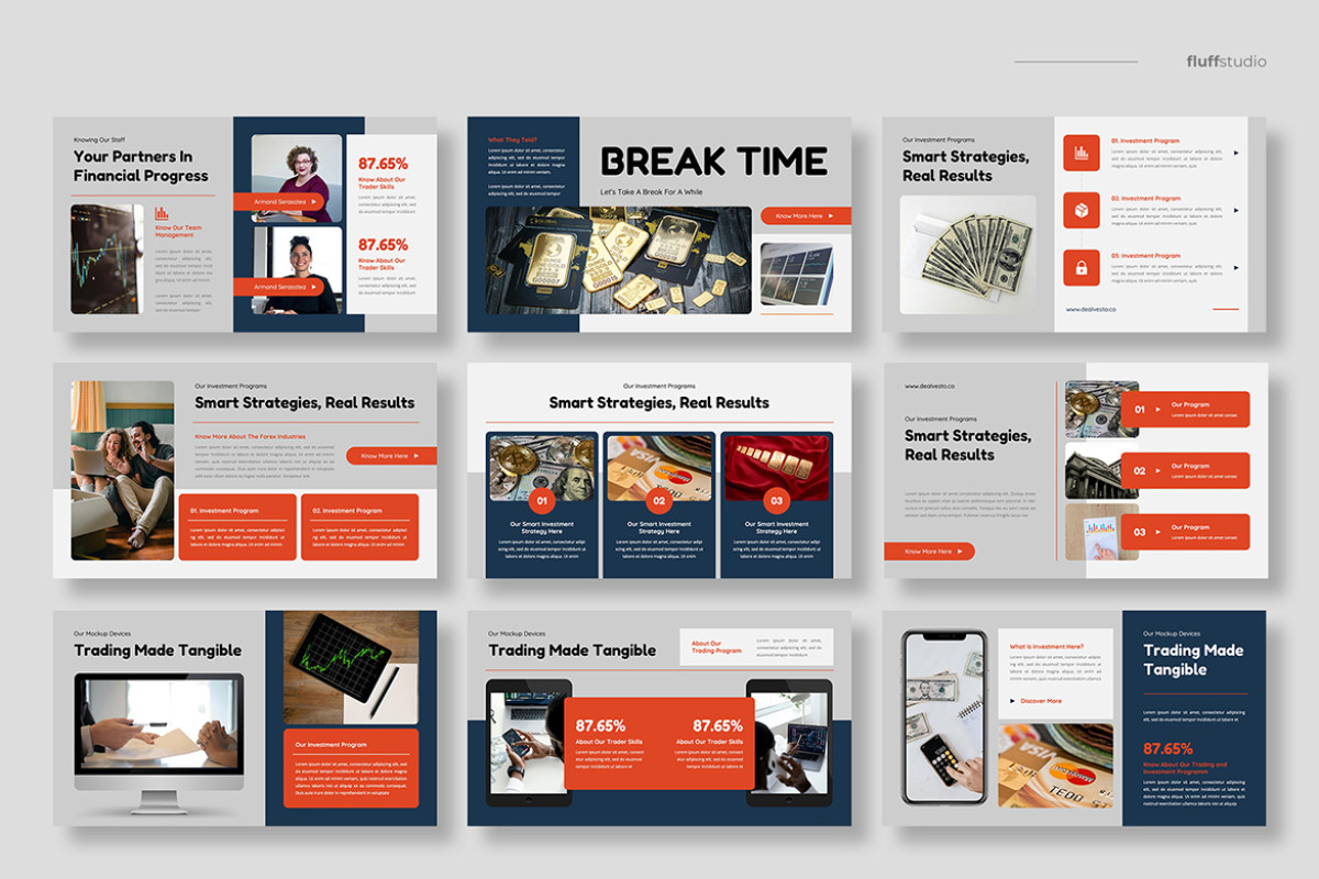Forex Trading & Investment Powerpoint Template | Nulivo Market