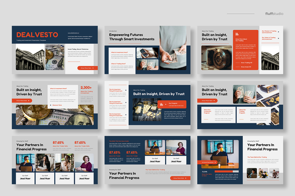 Forex Trading & Investment Google Slides Template | Nulivo Market