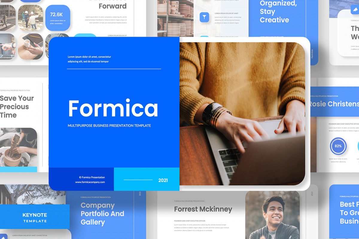 Formica - Corporate Business Keynote Template | Nulivo Market