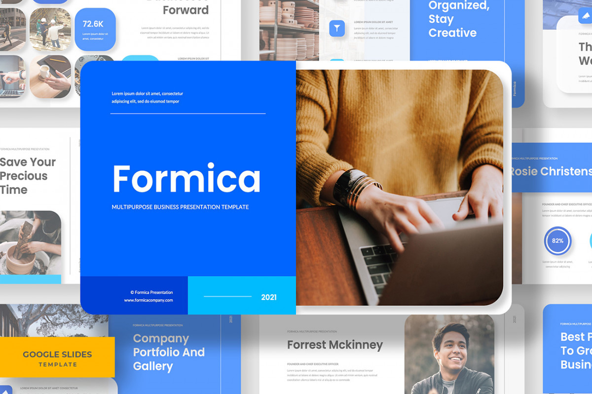 Formica - Corporate Business Google Slides Template | Nulivo Market