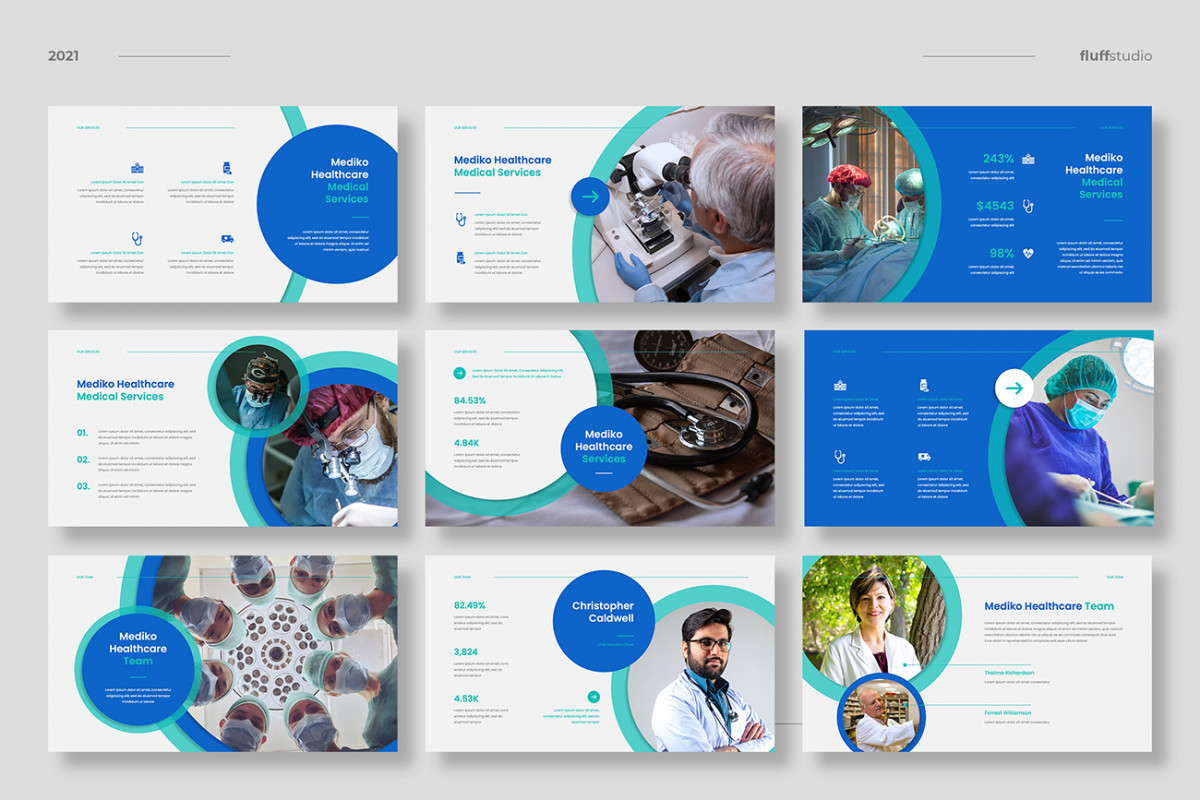 Mediko - Medical & Healthcare Business Powerpoint Template | Nulivo Market