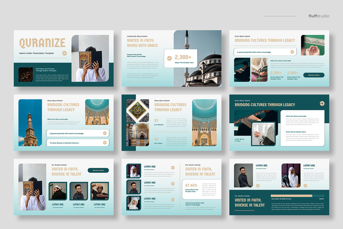 Islamic & Arabic Google Slides Template | Nulivo Market