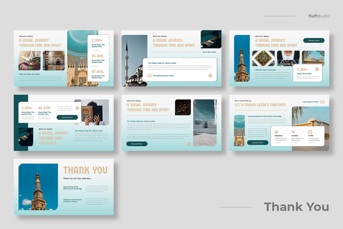 Islamic & Arabic Google Slides Template | Nulivo Market