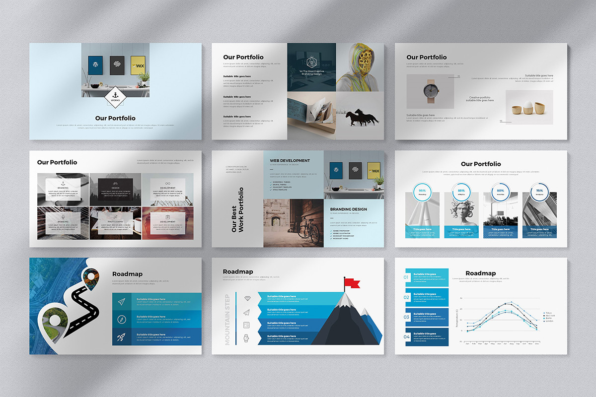 Business Plan Keynote Presentation Template | Nulivo Market