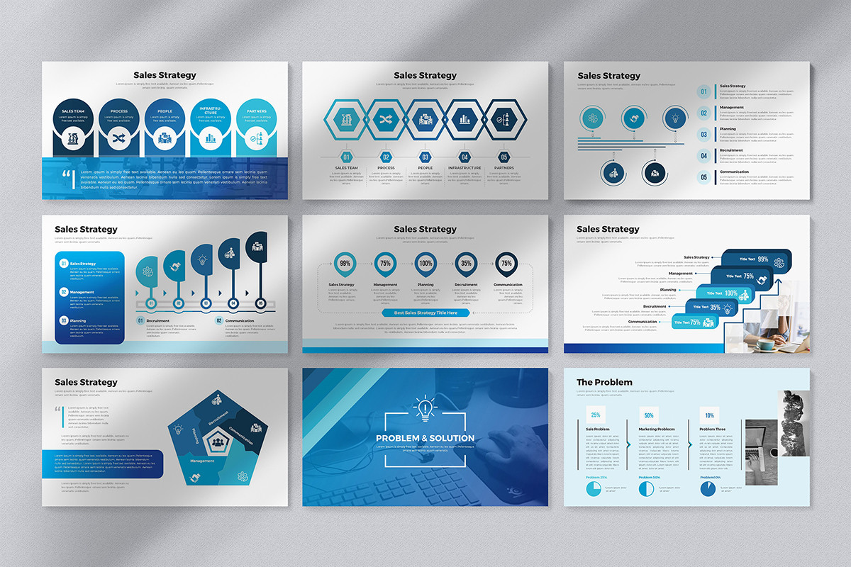 Business Plan Keynote Presentation Template | Nulivo Market