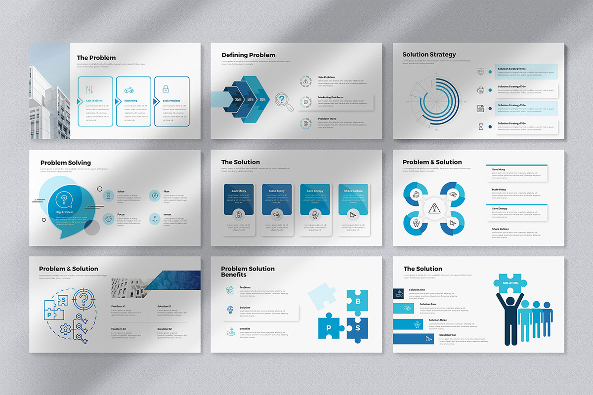 Business Plan Keynote Presentation Template | Nulivo Market