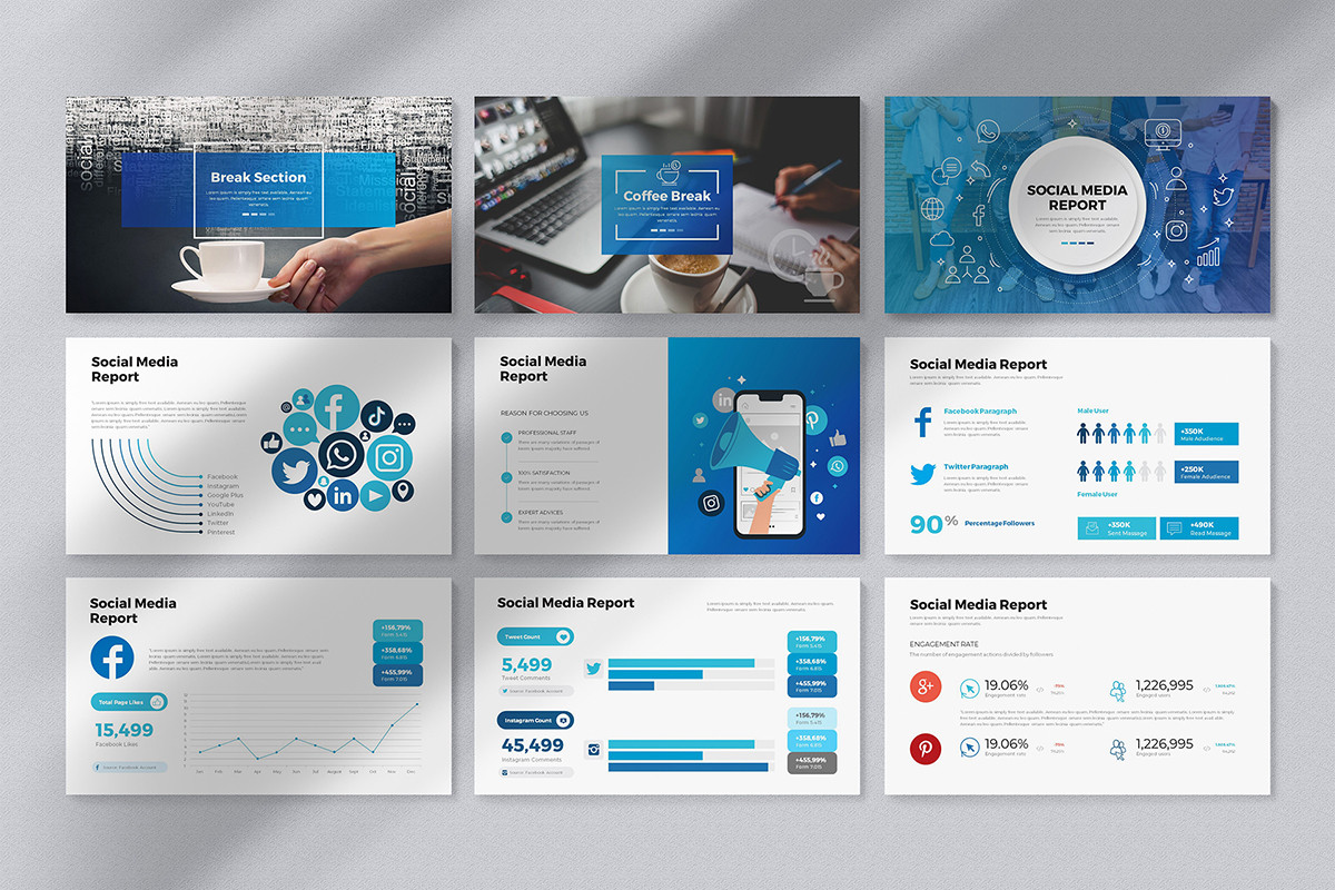 Business Plan Keynote Presentation Template | Nulivo Market