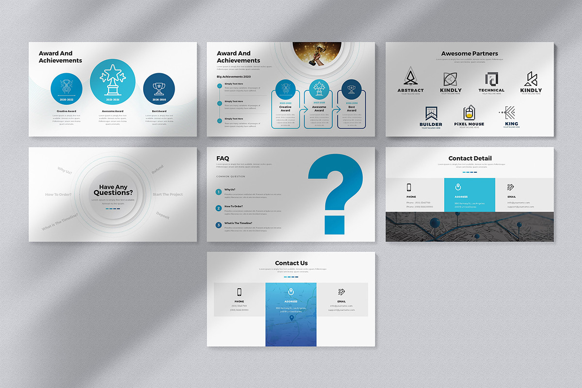 Business Plan Keynote Presentation Template | Nulivo Market