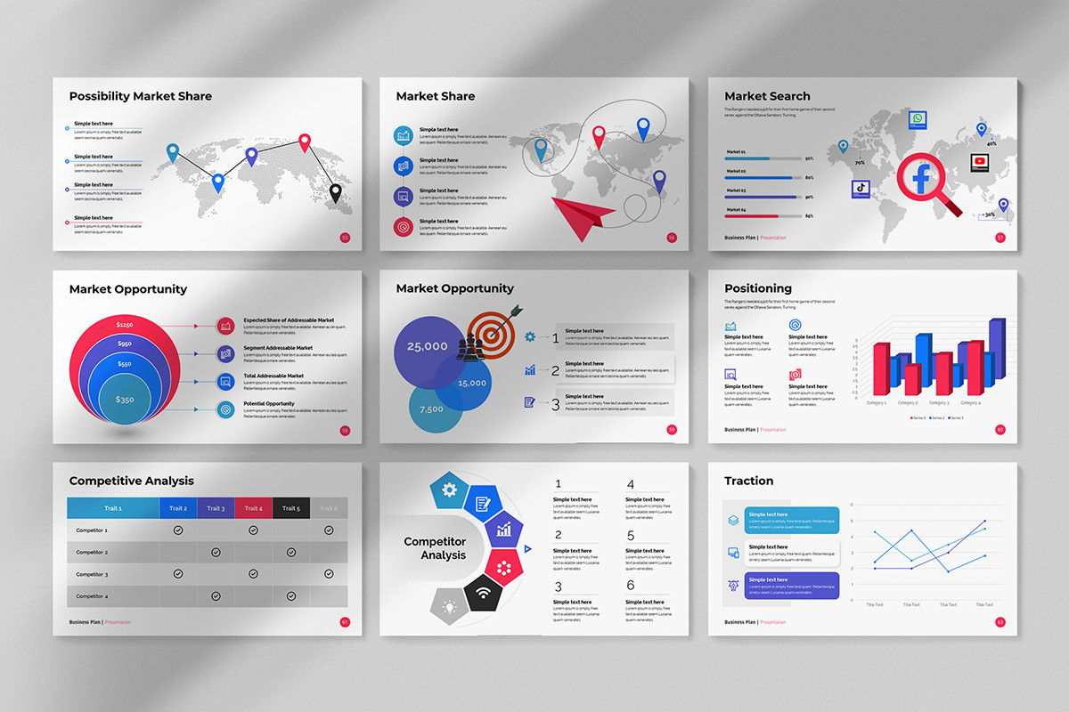 Business Plan Google Slides Presentation Template Nulivo Market
