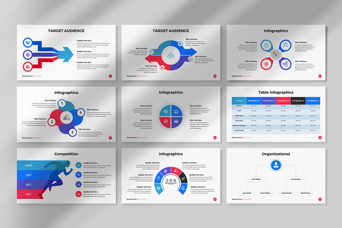 Business Plan Google Slides Presentation Template | Nulivo Market