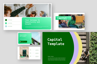 Capital Business PowerPoint Template | Nulivo Market
