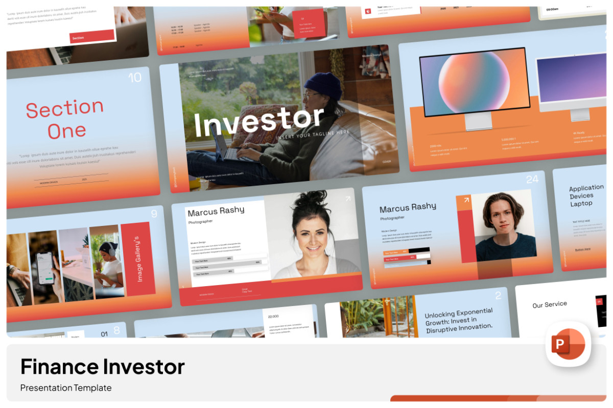 Investor Finance PowerPoint Template | Nulivo Market