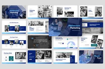 Masterclass Marketing PowerPoint Template | Nulivo Market