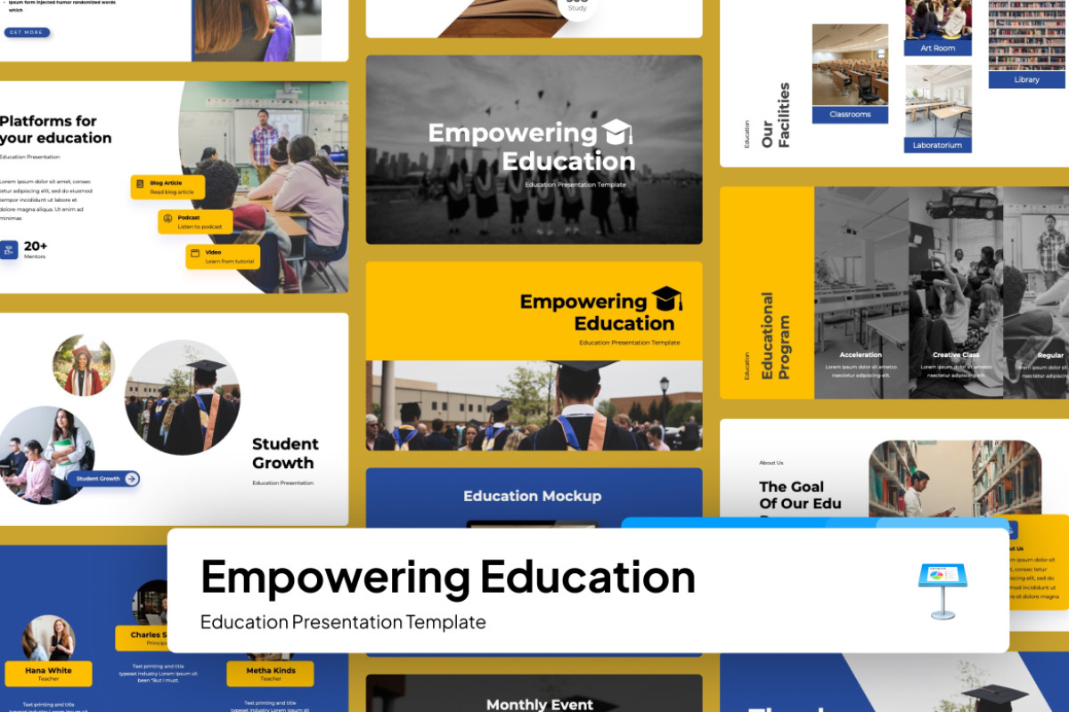Empowering Education Keynote Template | Nulivo Market