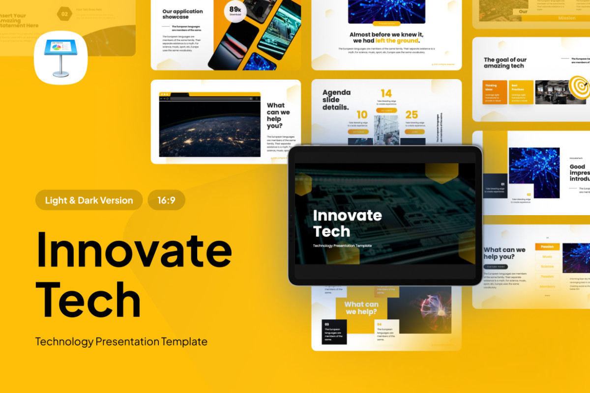 Technology Innovation Presentation - Keynote | Nulivo Market