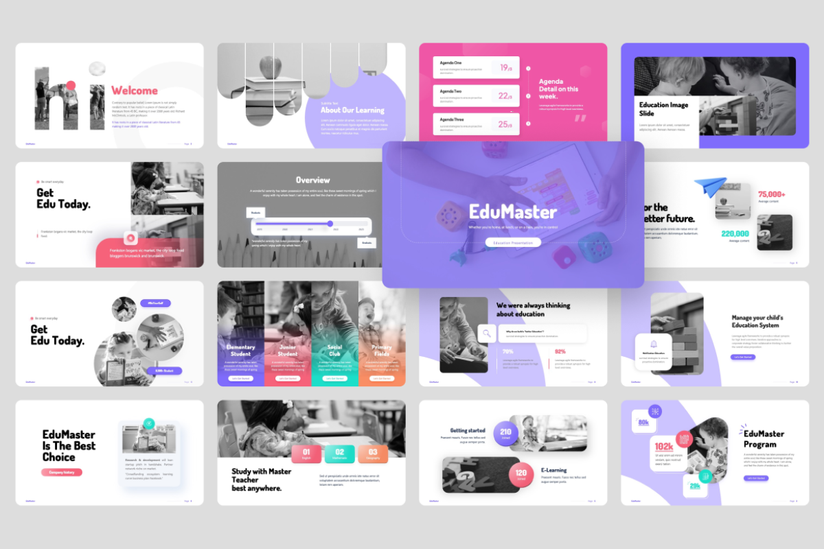 Education College Presentation - Google Slide | Nulivo Market