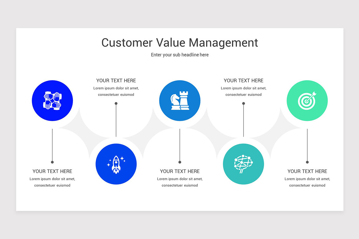 Customer Value Management PowerPoint Presentation Template | Nulivo Market