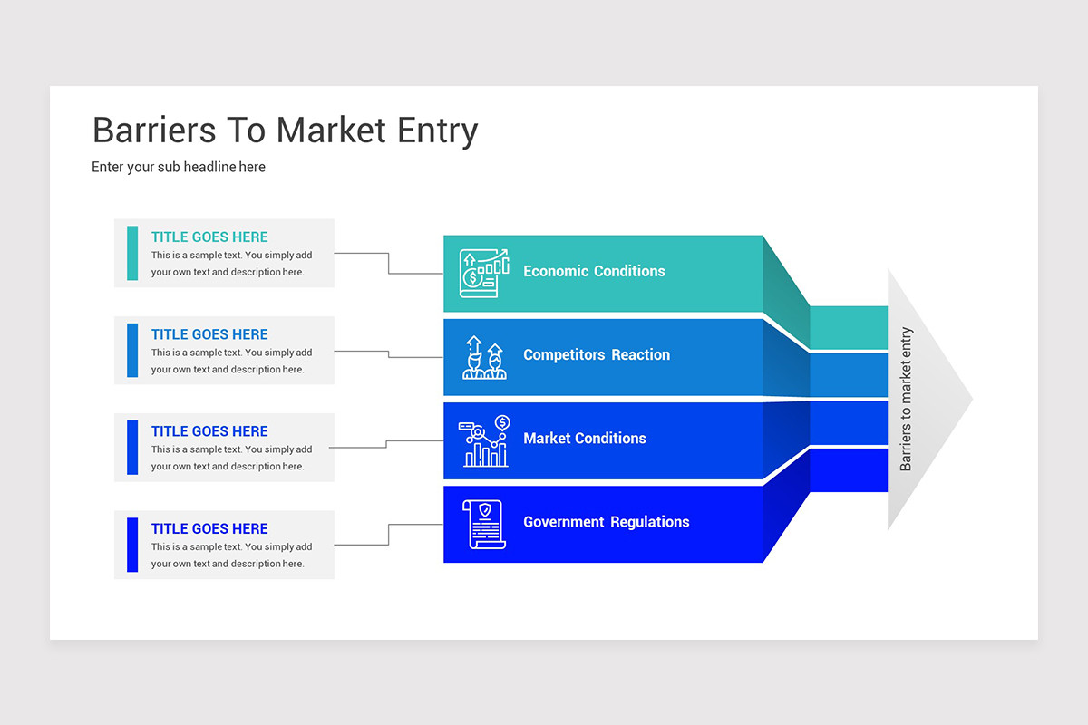 Entry and Exit Barriers Keynote Presentation Template | Nulivo Market