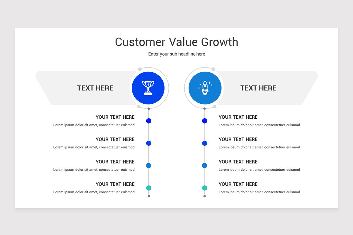 Customer Value Growth Keynote Presentation Template | Nulivo Market