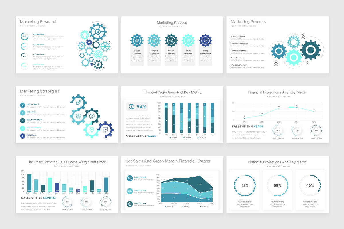 Corporate Business Keynote Presentation Template | Nulivo Market